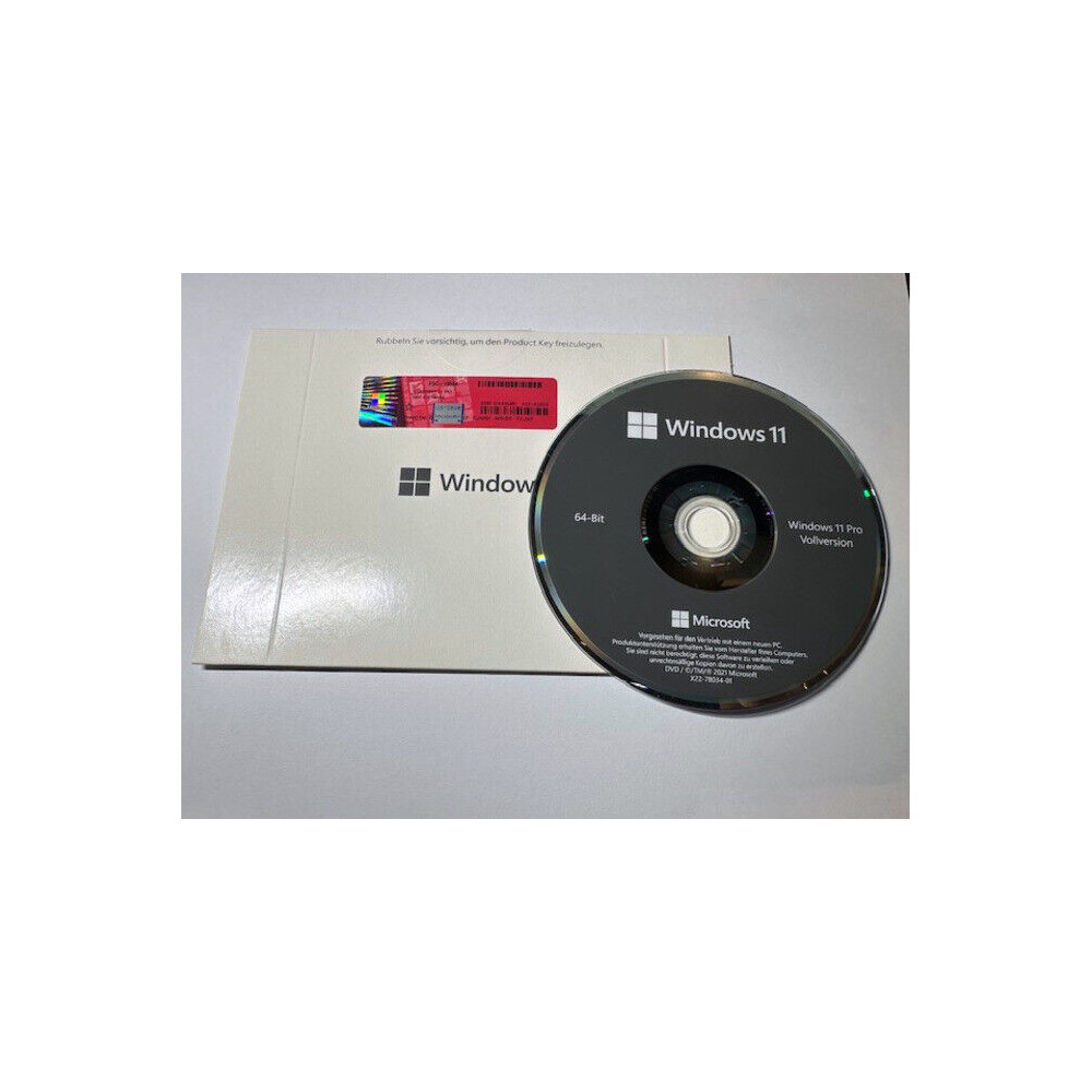 Windows 11 Pro - Lizenz - 1 Lizenz - OEM - DVD - COA - 64-bit - Deutsch ...